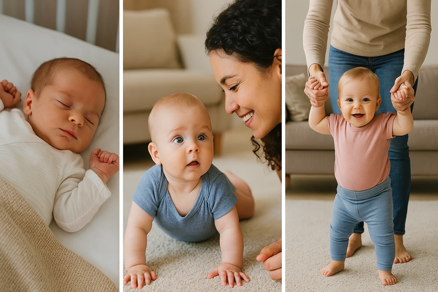 Desenvolvimento do Bebê Mês a Mês: O Que Esperar do 1º ao 12º Mês ...