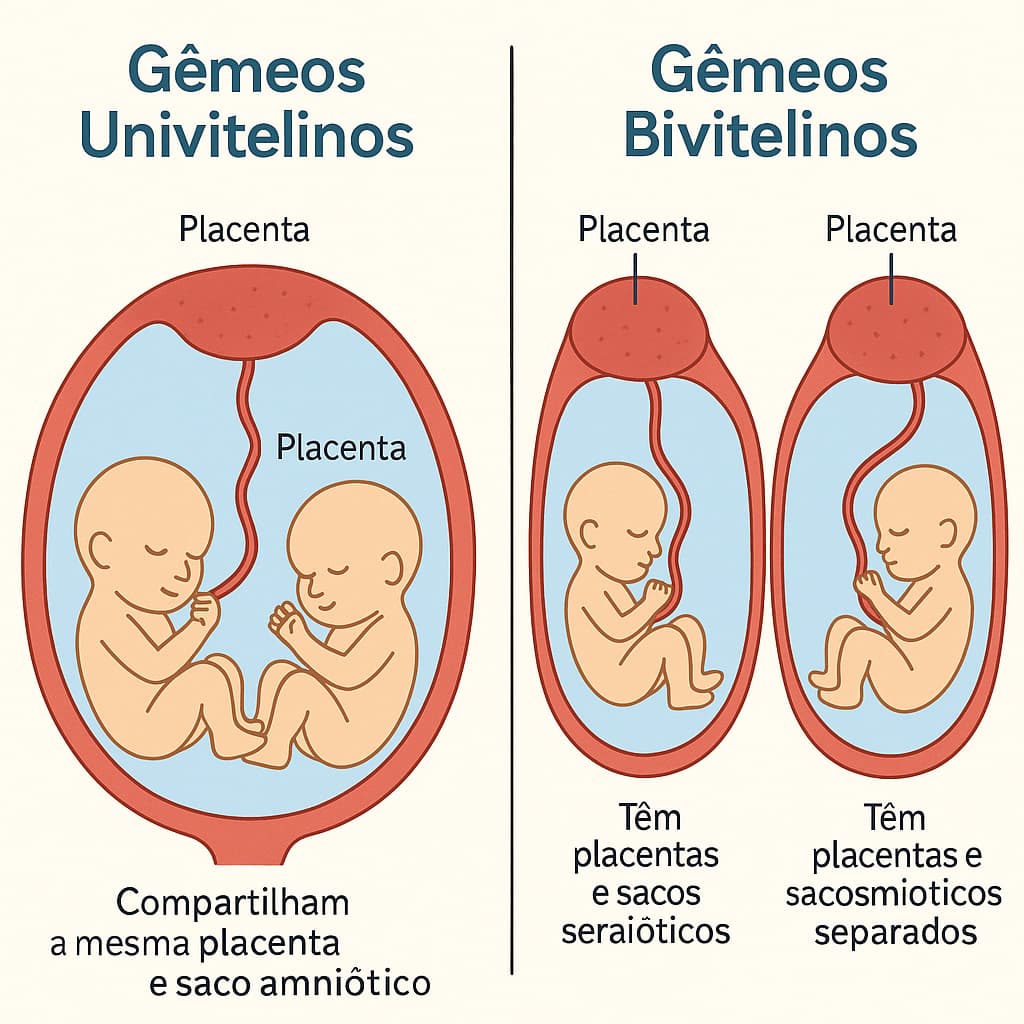 Gêmeos Univitelineos e Bivitelinos: Entenda as Diferenças, Curiosidades ...